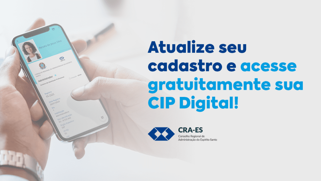 Já solicitou sua CIP Digital? Atualize seus dados cadastrais e usufrua dessa novidade ...
